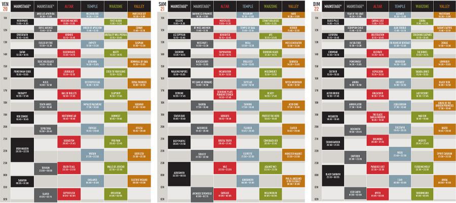 programme officiel 2014 - Hellfest