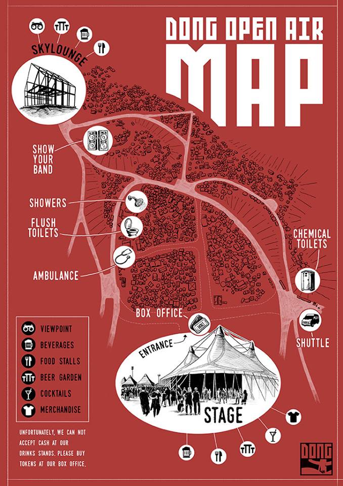 Dong Open Air 2017 - Map | Concerts-Metal