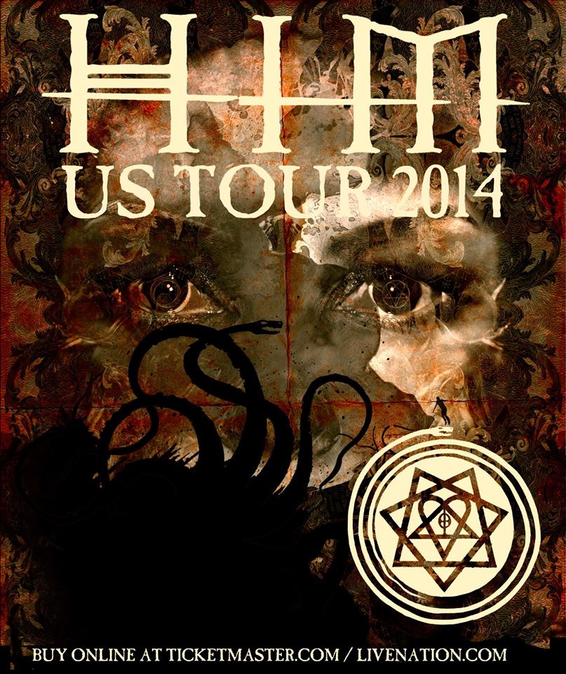 HIM US Tour 2014 - 19/03/2014 - Orlando - House of Blues - Etats-Unis