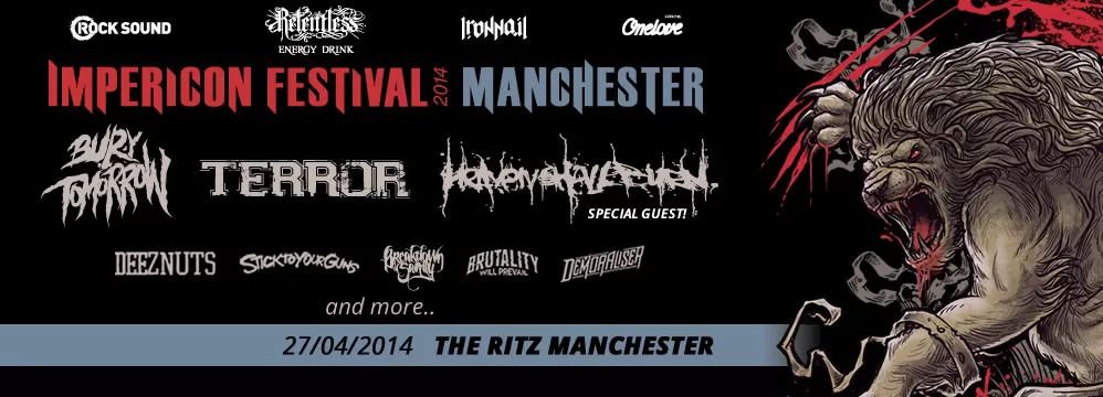Impericon Festival 2014 - 27/04/2014 - Manchester - O2 Ritz - Royaume Uni