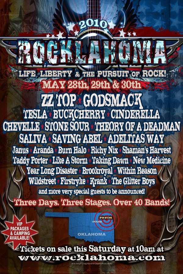 Rocklahoma 2010 - History