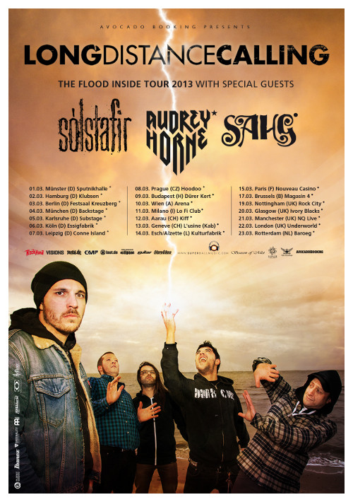 Long Distance Calling Tour - 23/03/2013 - Rotterdam - Baroeg - Pays-Bas