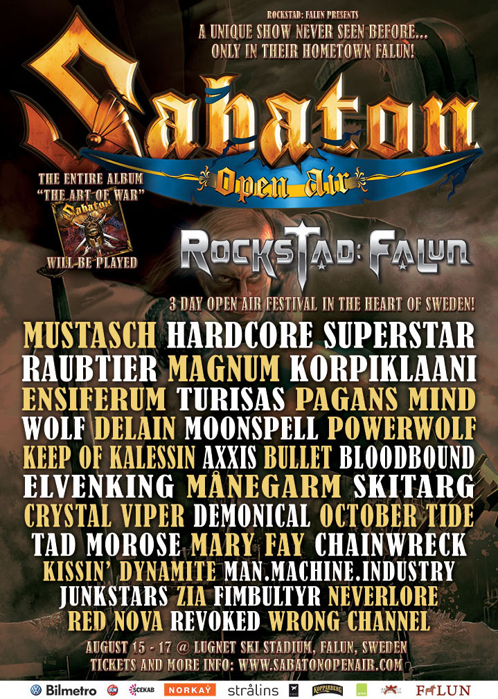 Rockstad Falun 2013 - 15/08/2013 (3 jours) - Falun - Suède