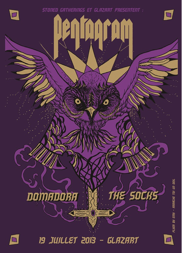 Pentagram @ Glazart - Line up