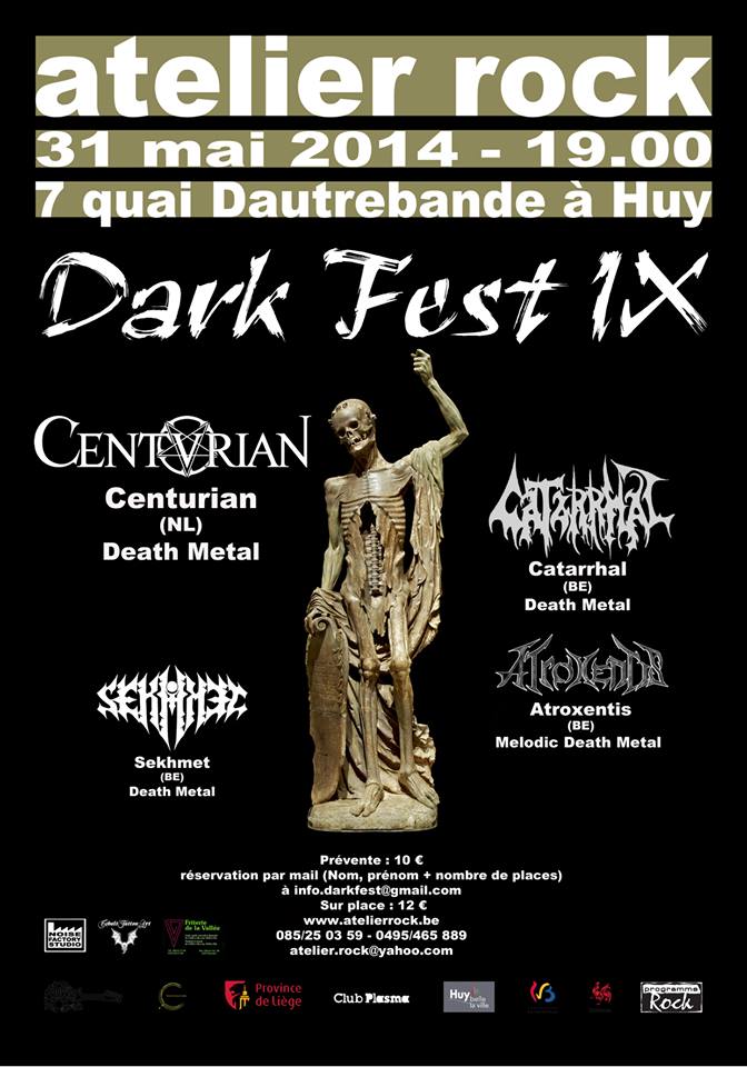 Dark Fest IX - 31/05/2014 - Huy - Atelier Rock - Belgique