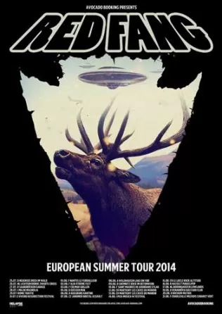 Red Fang Summer Tour 2014 - 05/08/2014 - Gießen - MuK - Allemagne