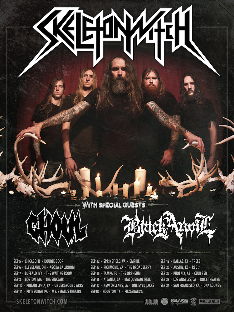 Skeletonwitch Fall US Tour - 18/09/2014 - Houston - Fitzgerald’s ...