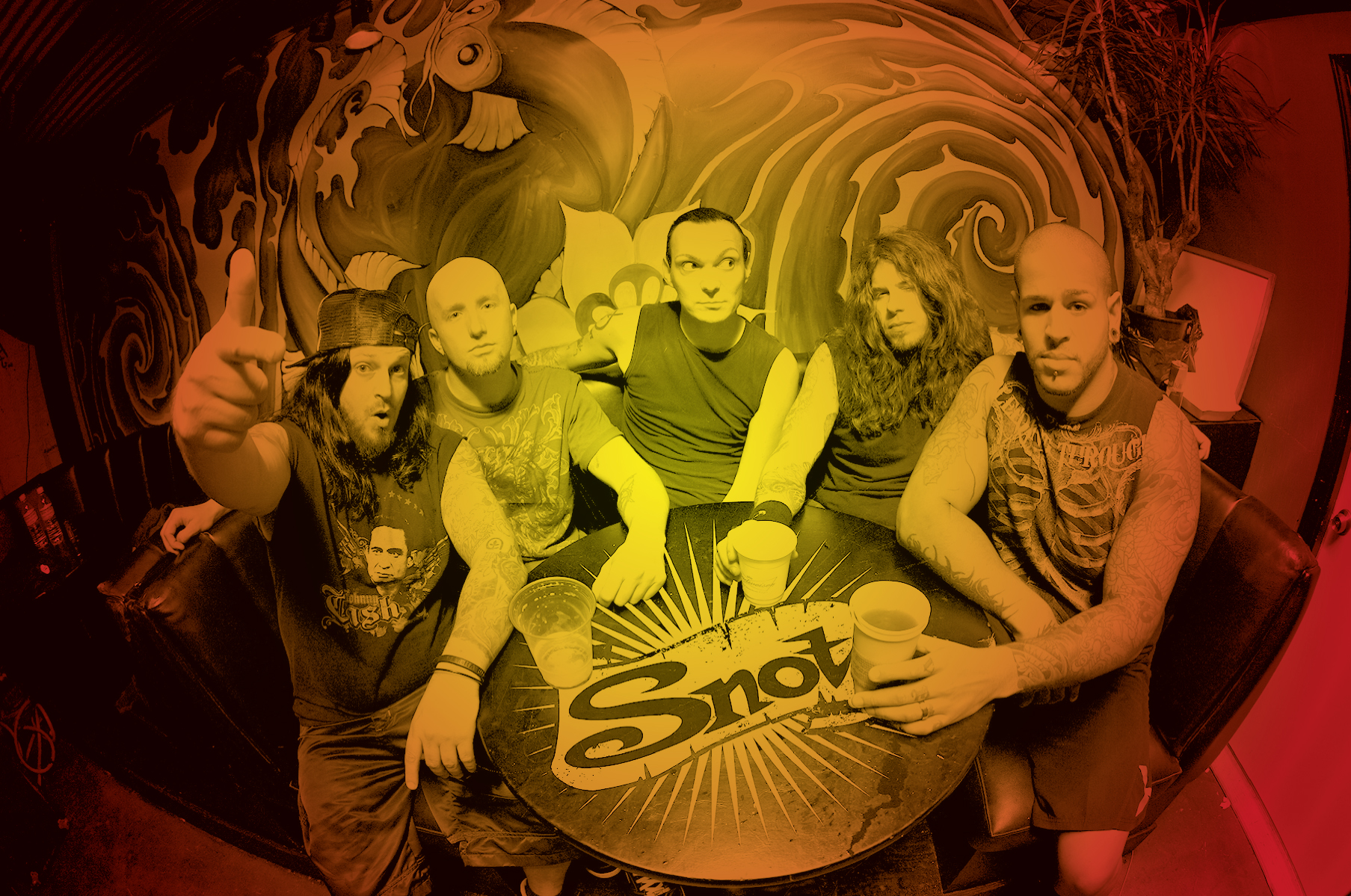 Snot + The Musculators - Line up