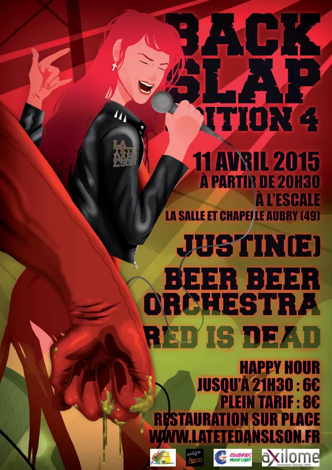Concert BACK SLAP #4 - 11/04/2015 - La Salle et Chapelle Aubry - salle ...