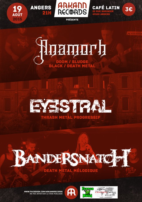 Anamorh + Eyestral - Line up