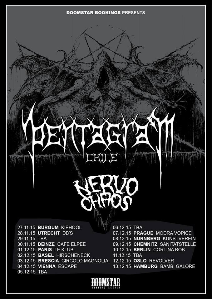 Pentagram Chile Tour 2015 - 12/12/2015 - Oslo - Revolver - Noruega