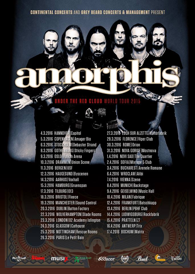 Concert Amorphis - 30/03/2016 - Roma (Ciampino) - Orion - Italie