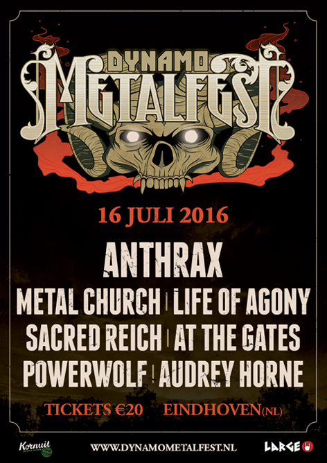 Dynamo Metal Fest 2016 - 16/07/2016 - Eindhoven - Pays-Bas