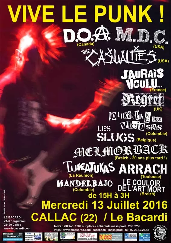 VIVE LE PUNK ! - 13/07/2016 - Callac - France
