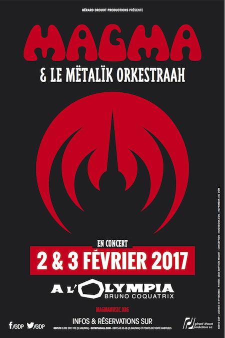 Magma - The Endless Tour - 02/02/2017 - Paris - L'Olympia - France