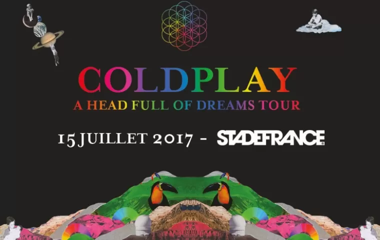 Concert Coldplay - 15/07/2017 - Paris (Saint-Denis) - Stade De France ...