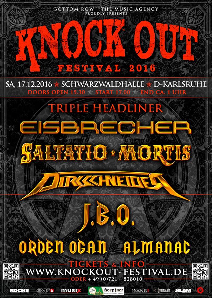 KNOCK OUT Festival 2016 - 17/12/2016 - Karlsruhe - Allemagne