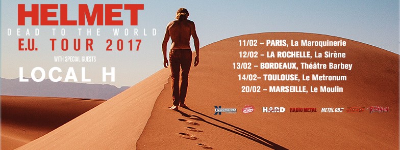Helmet -Tour 2017 - 12/02/2017 - La Rochelle - La Sirène - France