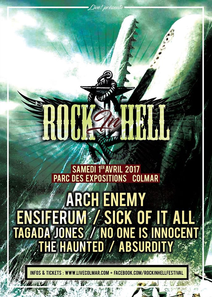 Rock in Hell Festival 2017 - 01/04/2017 - Colmar - Parc des Expositions ...