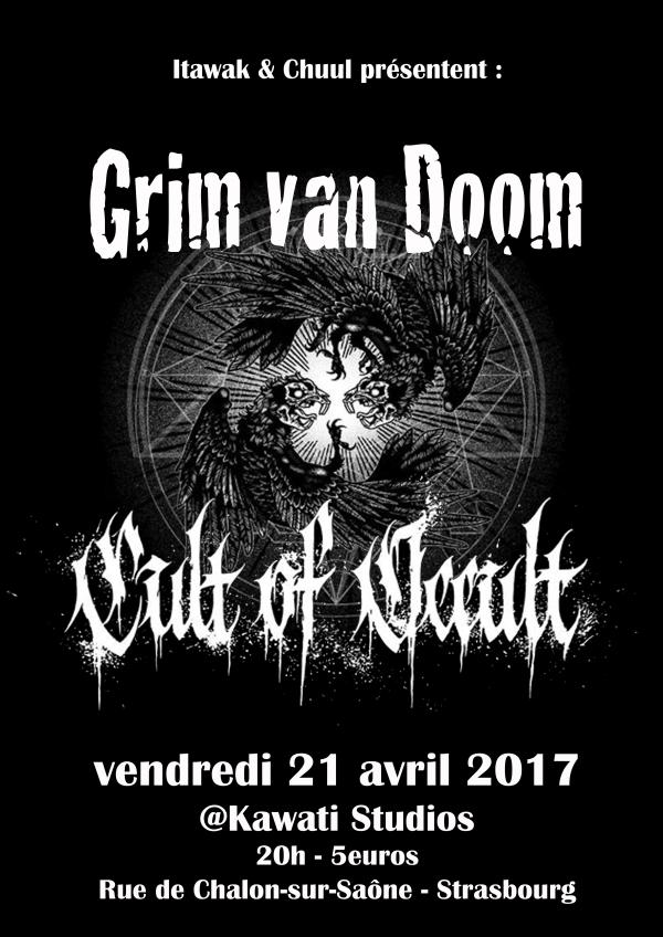 Grim Van Doom + Cult of Occult - 21/04/2017 - Strasbourg - Kawati ...