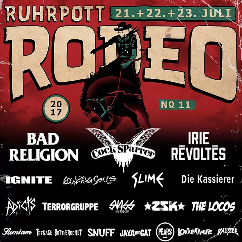 Ruhrpott Rodeo 2017 - 21/07/2017 (3 jours) - Hünxe - Allemagne