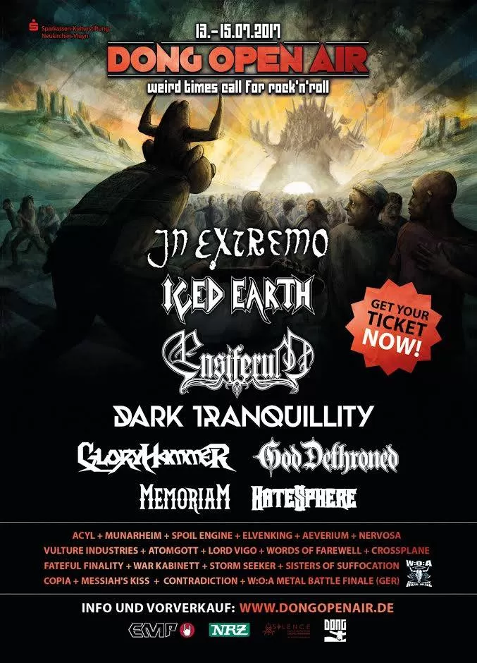 Dong Open Air 2017 - 13/07/2017 (3 jours) - Neukirchen-Vluyn - Allemagne