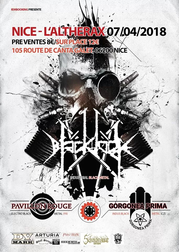 Blacklodge - Pavillon Rouge - Gorgonea Prima - 07/04/2018 - Nice - L ...