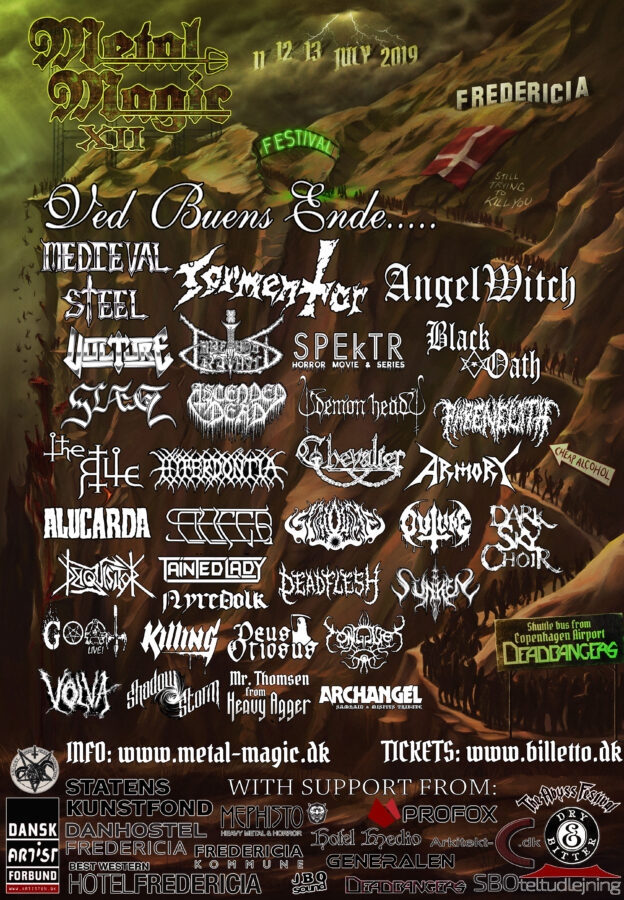 Metal Magic 2019 - 11/07/2019 (4 days) - Fredericia - Metal Magic - Denmark