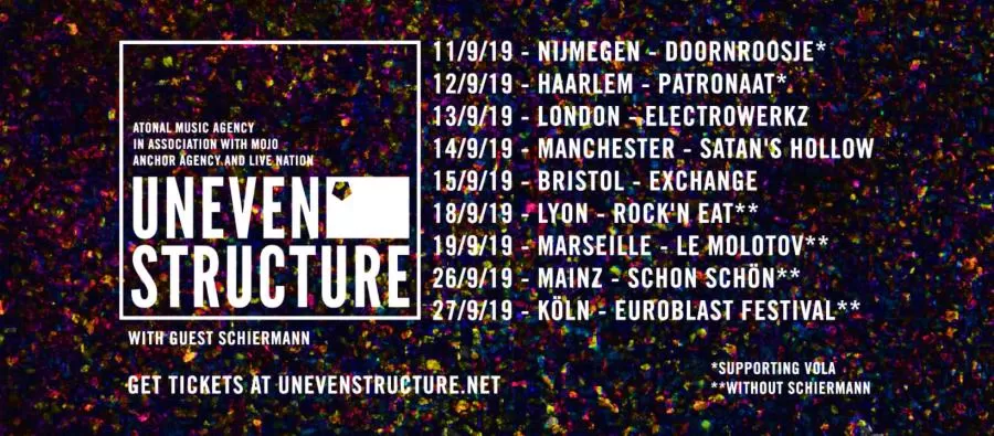 Uneven Structure - 19/09/2019 - Marseille - Le Molotov - France