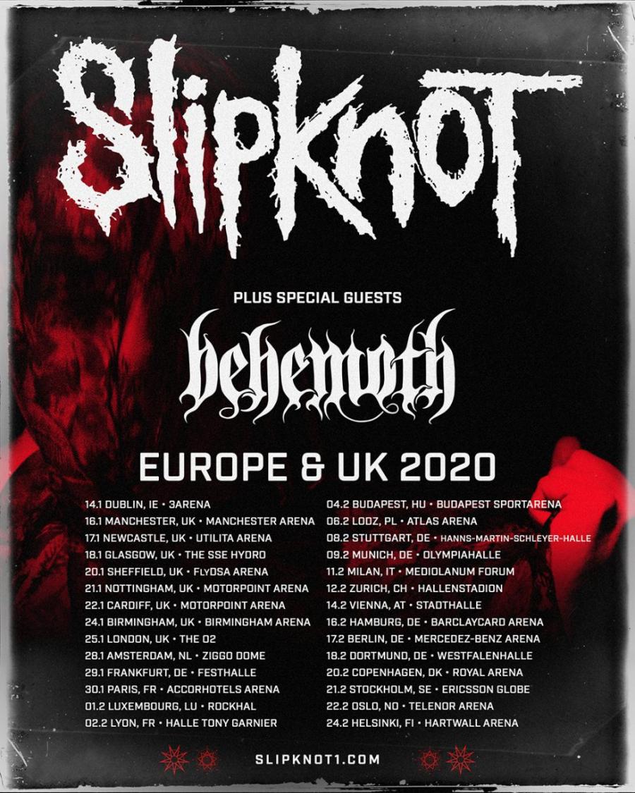 Event Slipknot - 22/01/2020 - Cardiff - Motorpoint Arena - United Kingdom