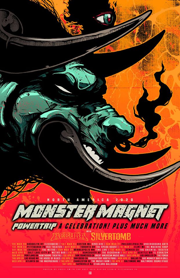 Concert Monster Magnet - 18/04/2020 - Sayreville - Starland Ballroom ...