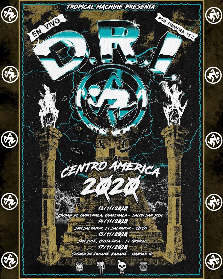 Concert D.R.I - 13/11/2020 - Guatemala City - Salon San Jose - Guatemala