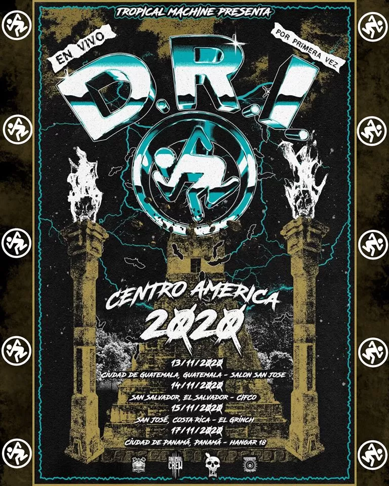 Concert D.R.I - 13/11/2020 - Guatemala City - Salon San Jose - Guatemala