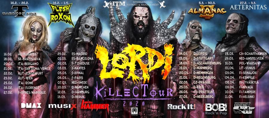 Event LORDI - 15/03/2020 - Stuttgart - LKA Longhorn - Germany