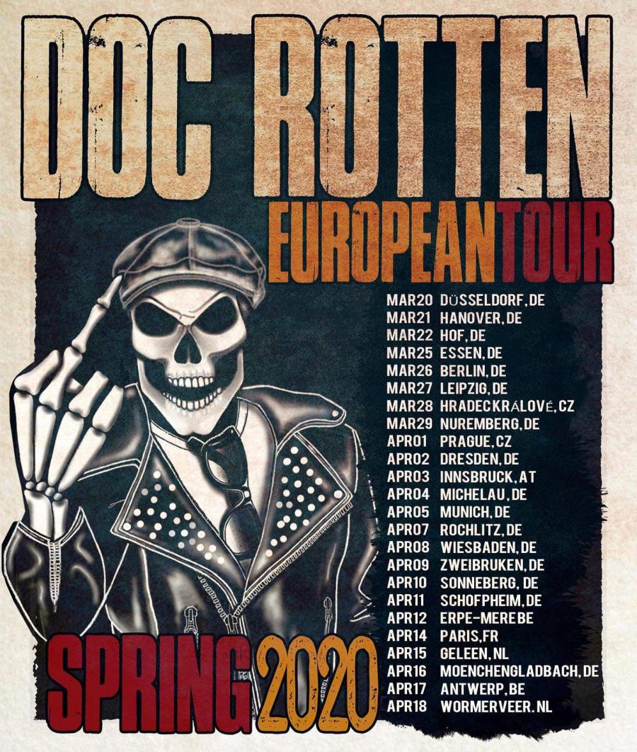 Doc Rotten - Spring Tour 2020 - 02/04/2020 - Dresden - Chemiefabrik ...