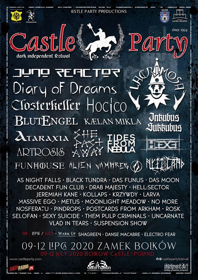 Castle Party Festival 2020 - 09/07/2020 (4 days) - Bolków - Poland