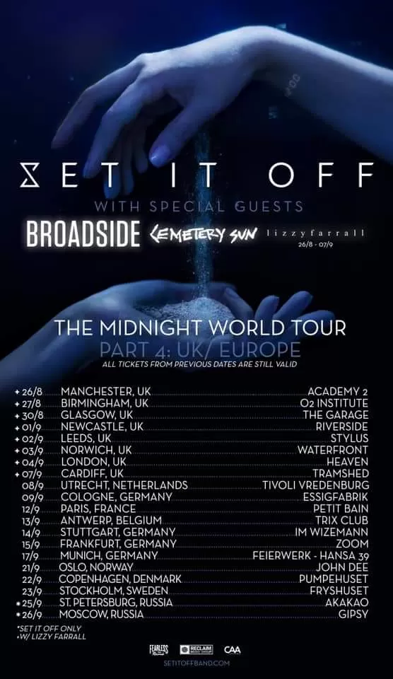 Concert Set It Off - 09/05/2021 - Frankfurt - Zoom - Allemagne