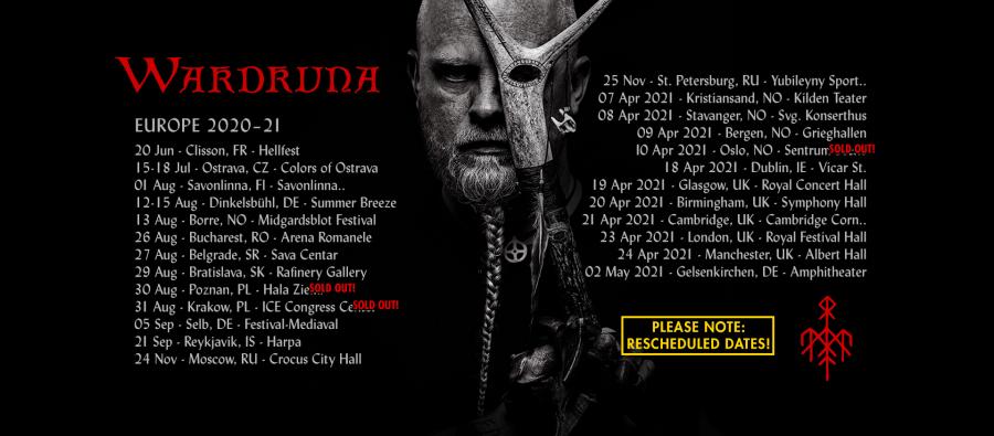 Event Wardruna - 10/04/2021 - Oslo - Sentrum Scene - Norway