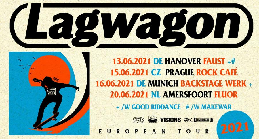 Concert Lagwagon - 15/06/2021 - Prague - Rock Cafe - Tchéquie