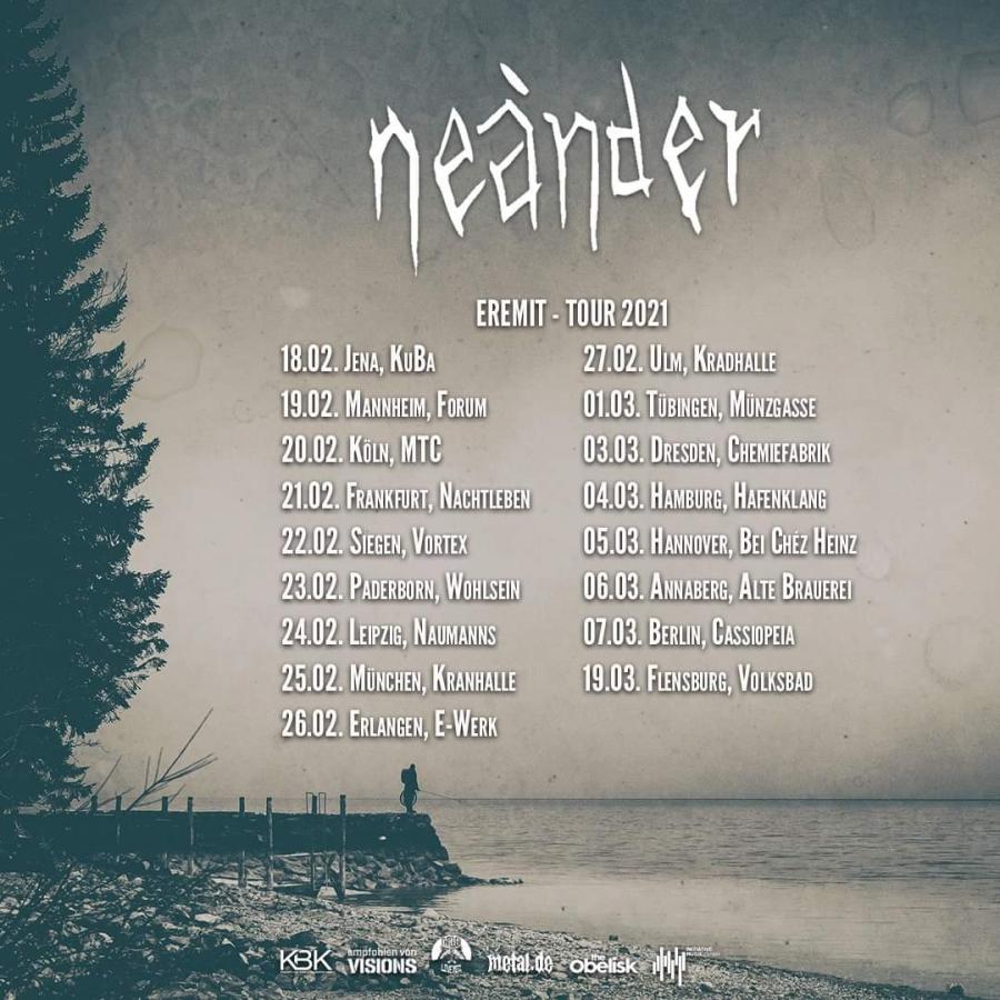 Neànder - Eremit Tour 2021 - 26/02/2021 - Erlangen - E-Werk - Allemagne