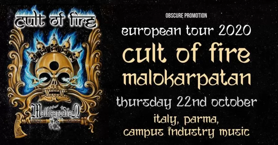 Cult Of Fire - Tour 2021/2022 - 01/01/2022 - Parma - Campus Industry ...