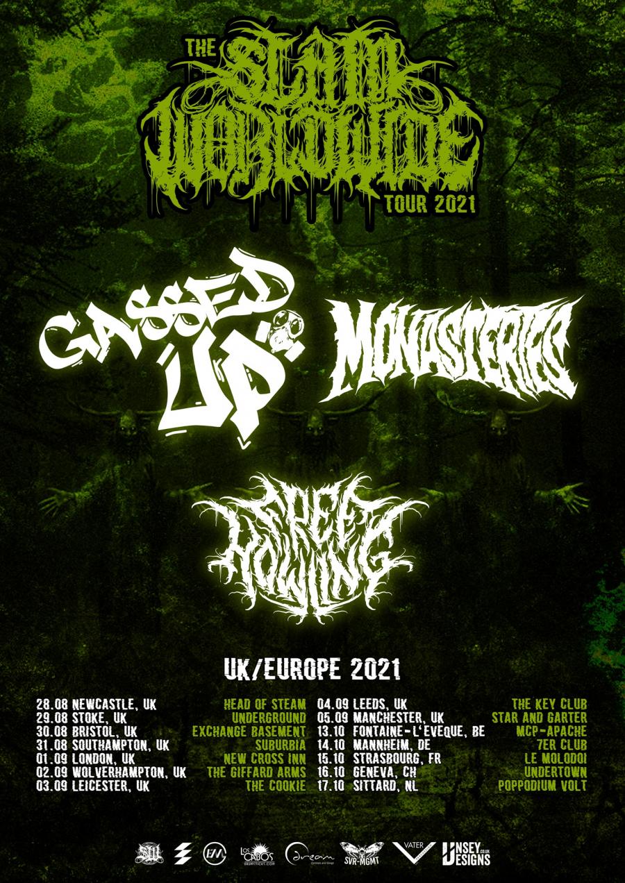 The Slam Worldwide package Tour 2021 - Line up