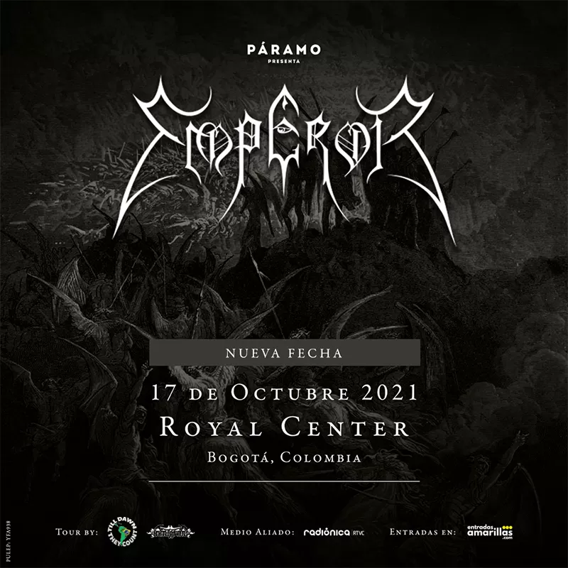 Concert Emperor - 17/10/2021 - Bogota - Royal Center - Colombie