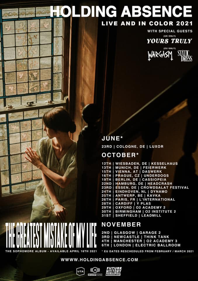 Concert Holding Absence - 12/10/2021 - Wiesbaden - Schlachthof ...