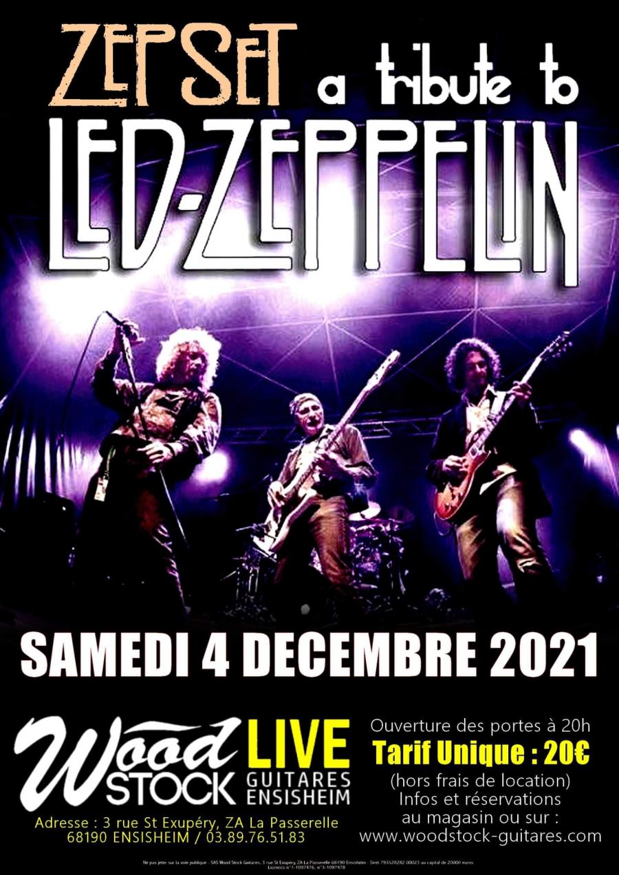 Zep Set - Led Zeppelin Tribute - 04/12/2021 - Ensisheim - Wood Stock ...