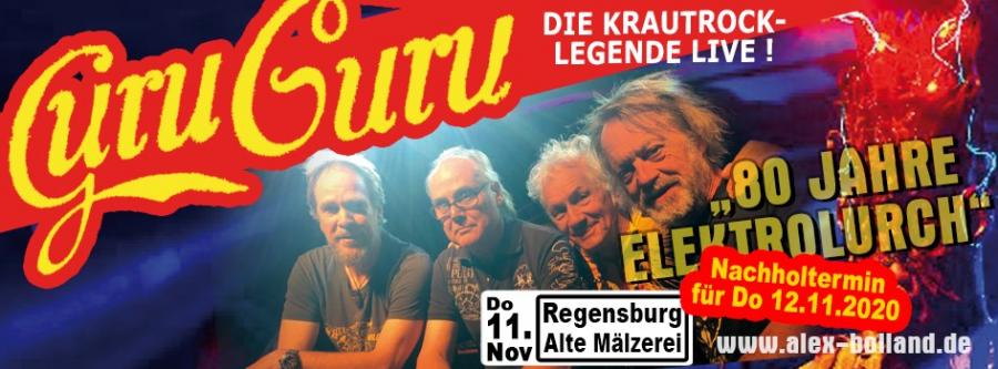 Event Guru Guru - 11/11/2021 - Regensburg - Alte Mälzerei - Germany