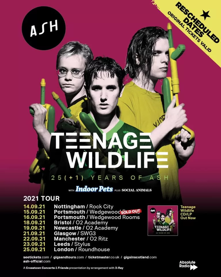 Concert Ash - 15/09/2021 - Portsmouth - Wedgewood Rooms - Royaume Uni