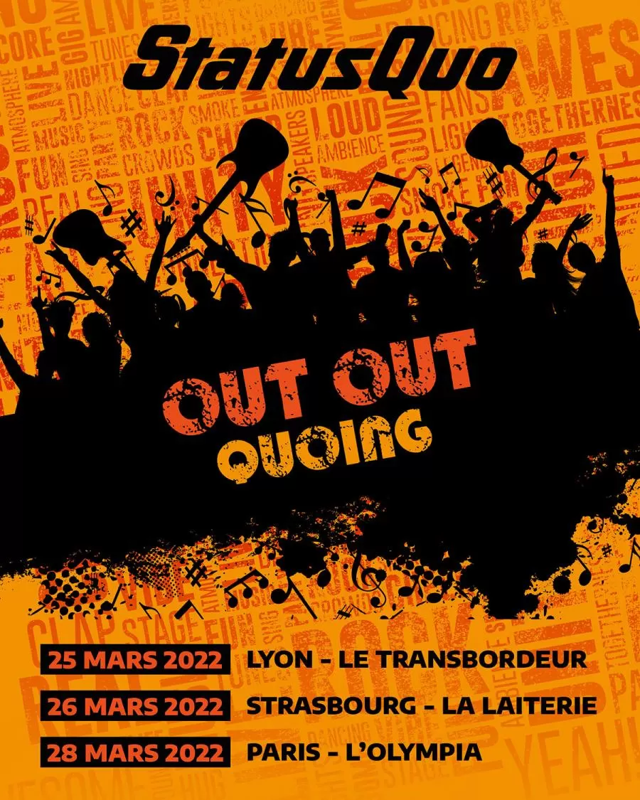 Concert Status Quo - 13/09/2022 - Villeurbanne - Le Transbordeur - France