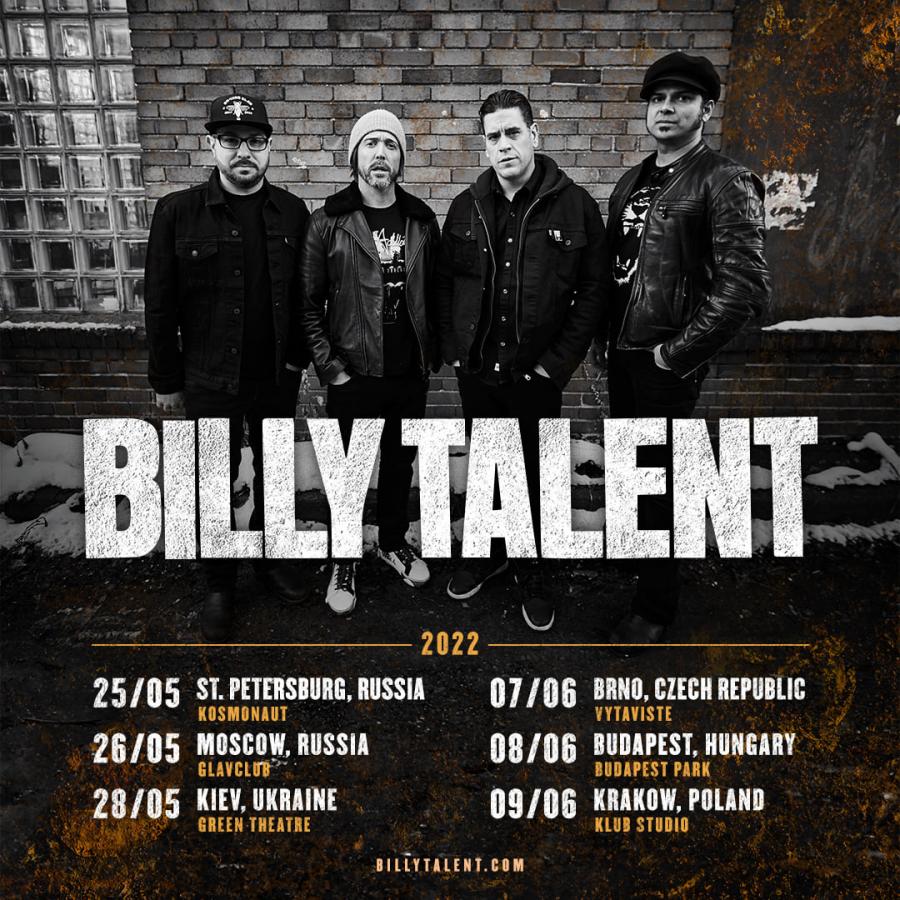 Concert Billy Talent - 28/05/2022 - Kiev - Green Theatre - Ukraine