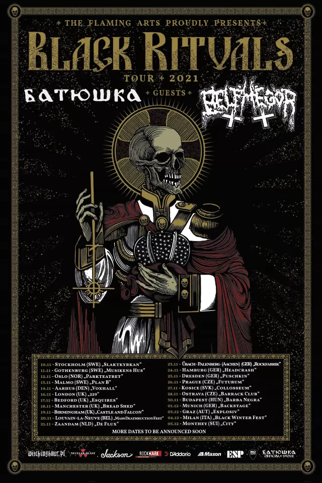 Concert Batushka + Belphegor - 21/11/2021 - Zaandam - Podium de Flux ...